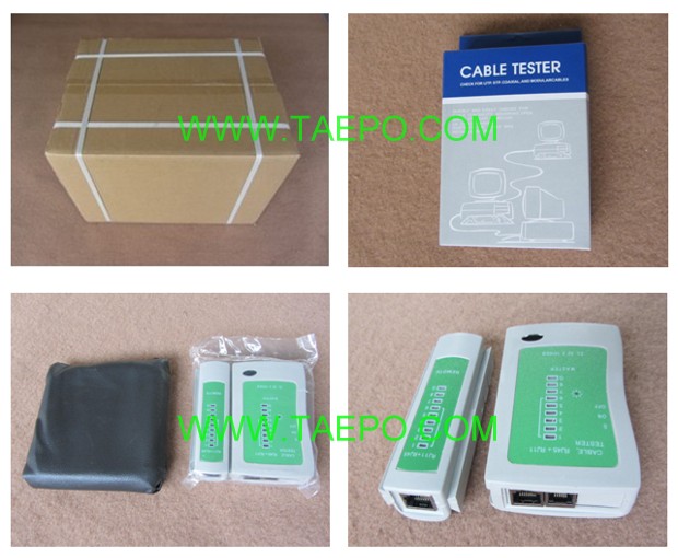 Patch cable tester for RJ11/RJ45 - taepo.com