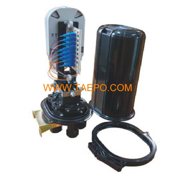 12 fibers adapter type mechanical sealing Fiber optic splice closure ...