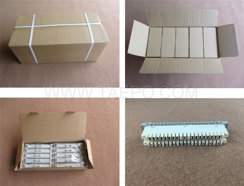 10 pair Krone LSA plus disconnection module - taepo.com