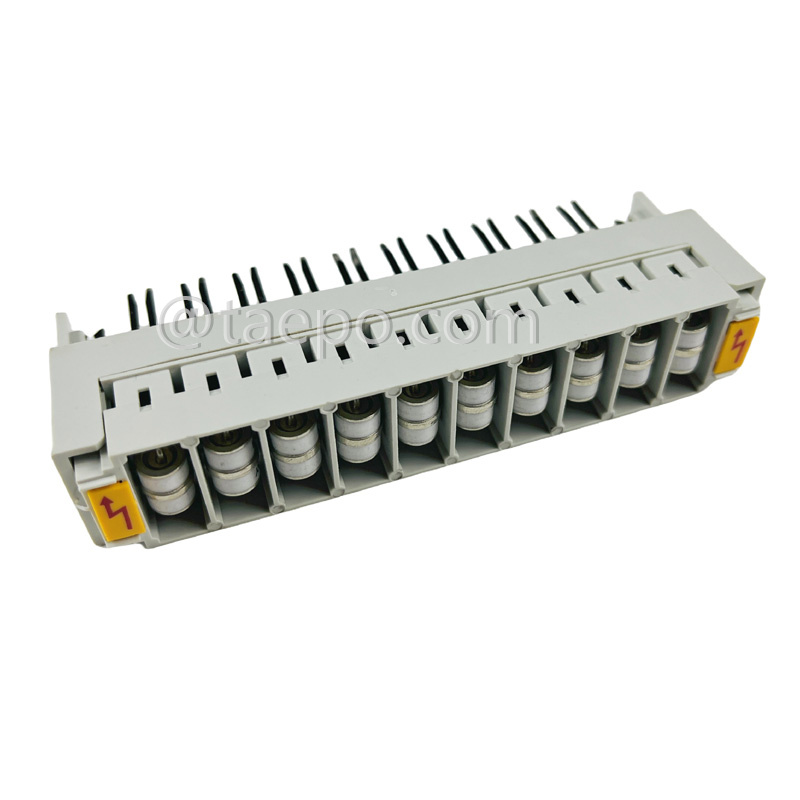 10 pairs 3-pole over-voltage protection magazine krone surge protector ...